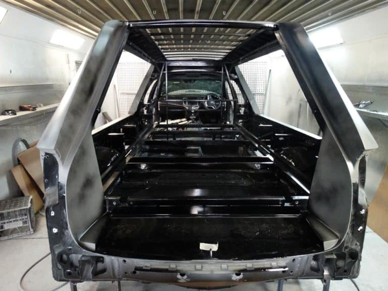 Black Funeral Hearse - Special build for Funeral Services