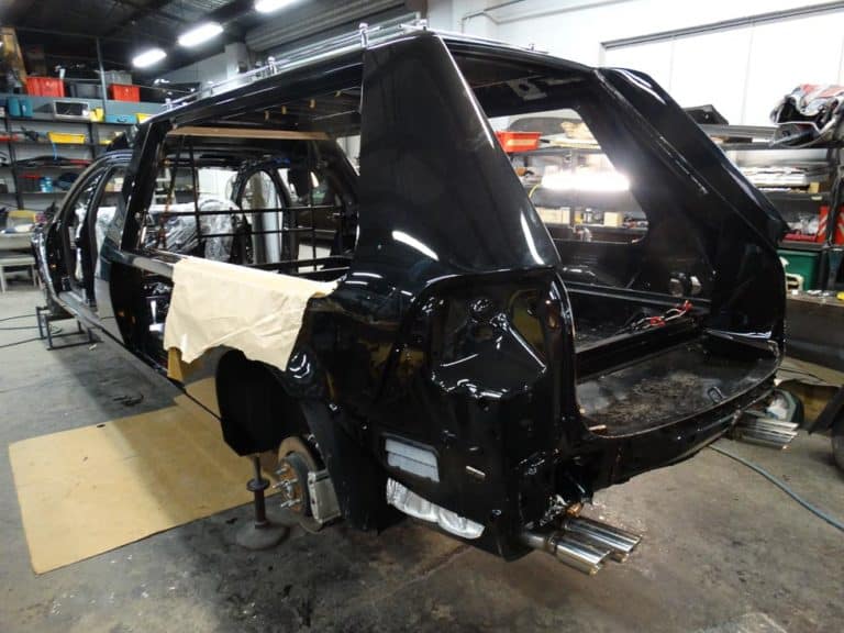 Black Funeral Hearse - Special build for Funeral Services